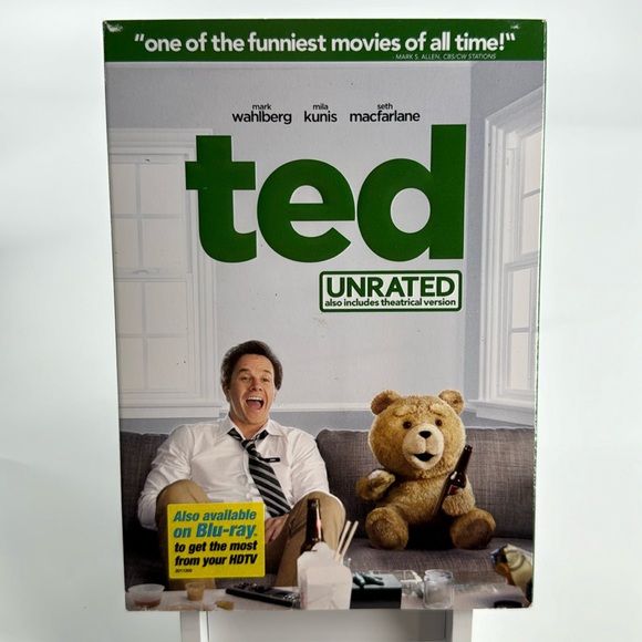 Media | 415 Dvds Ted Unrated Mark Wahlberg Mika Kinison Seth Mcfarland ...
